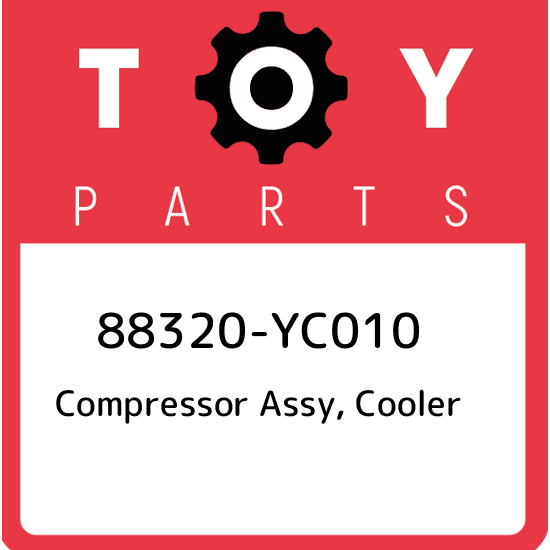 Toyota Genuine 88320YC010 Compressor ASSY Cooler 88320-yc010 for sale ...