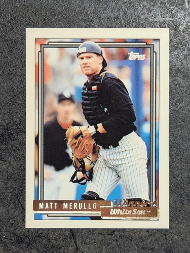 1992 Topps Baseball Gold Winner #615 Matt Merullo | eBay