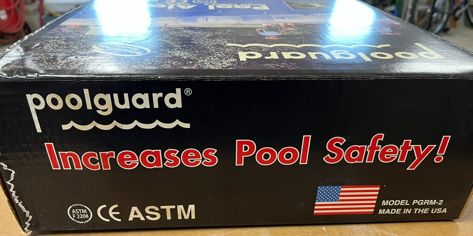 Poolguard PGRM-2 In-Ground Pool Alarm System White, Battery-Powered | eBay