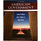 American Government Ap Ed 13e, Hardcover by Wilson Dilulio Bose, Used ...