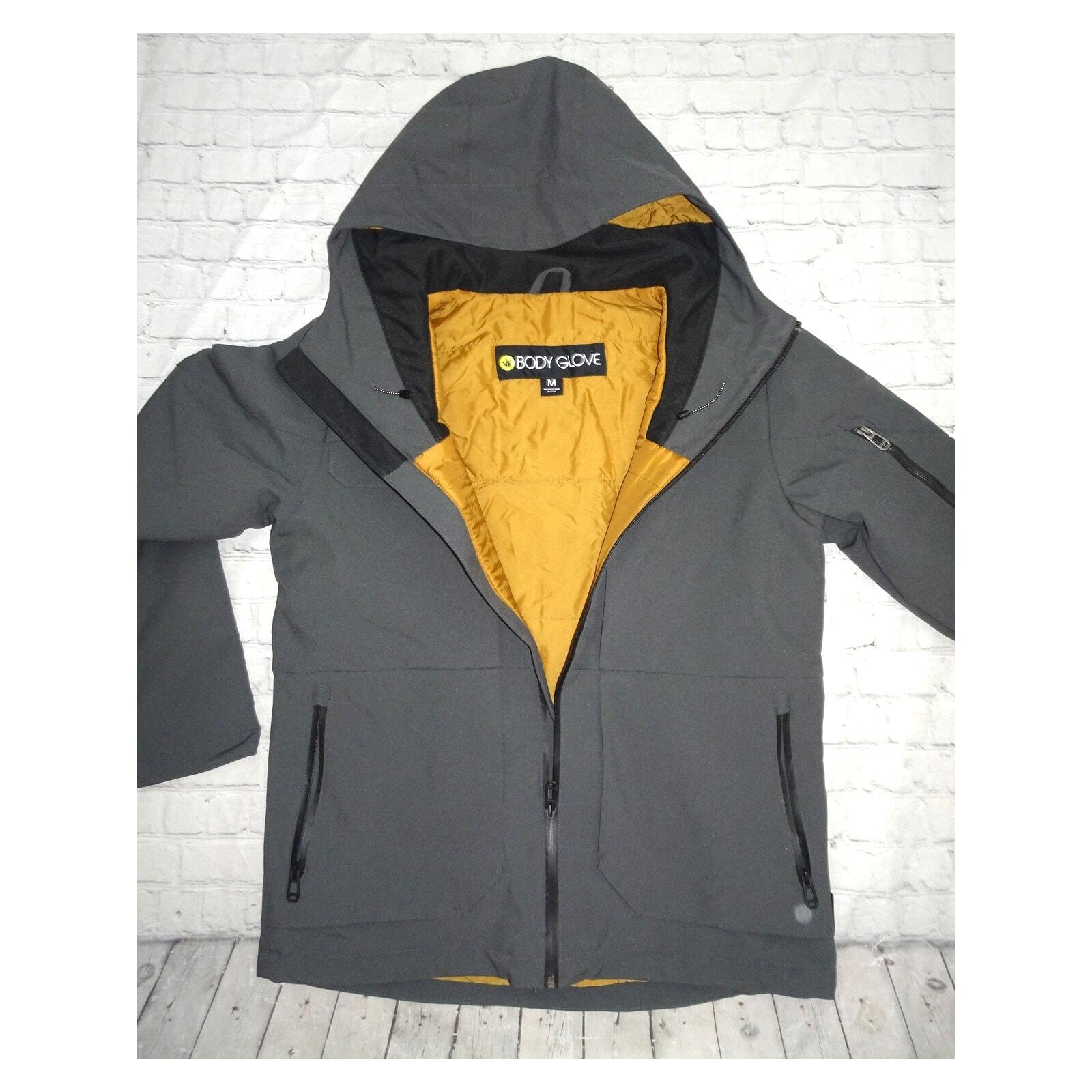 Body Glove Men's Lightweight Softshell Jacket, Hooded Water Resistant ...