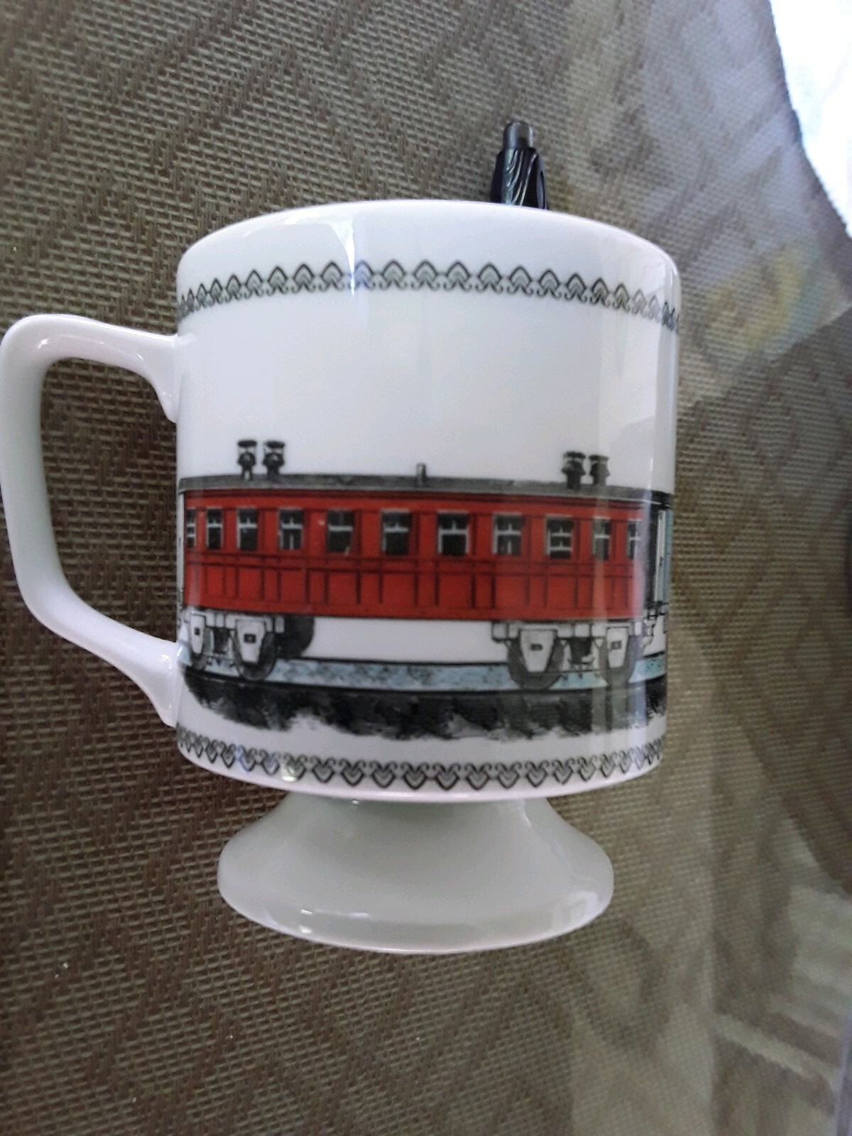 Train, Steam Engine Locomotive, White Coffee/Tea Mug 8 oz Cup, NEW ...