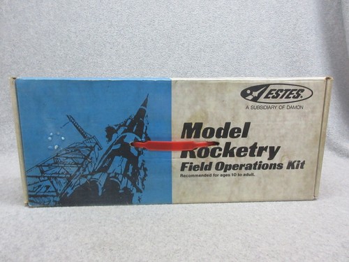 Vintage Estes MODEL ROCKETRY FIELD OPERATIONS KIT in Box, Parts ...