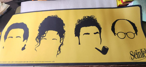 SEINFELD DESK MAT 11X31 | eBay