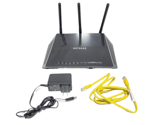 Netgear AC1750 Smart WiFi Dual Band Router Model R6400 Charger Cat 6 ...