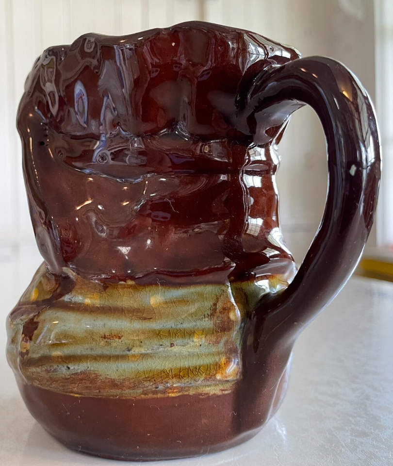 Toby creamer / milk pitcher. Colorful hand-painted older LADY - Vintage ...