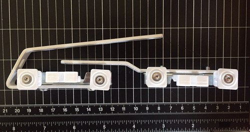 MASTER CARRIERS OVERLAP & UNDERLAP Curtain Track Rail Oslo 52 Curtrax ...