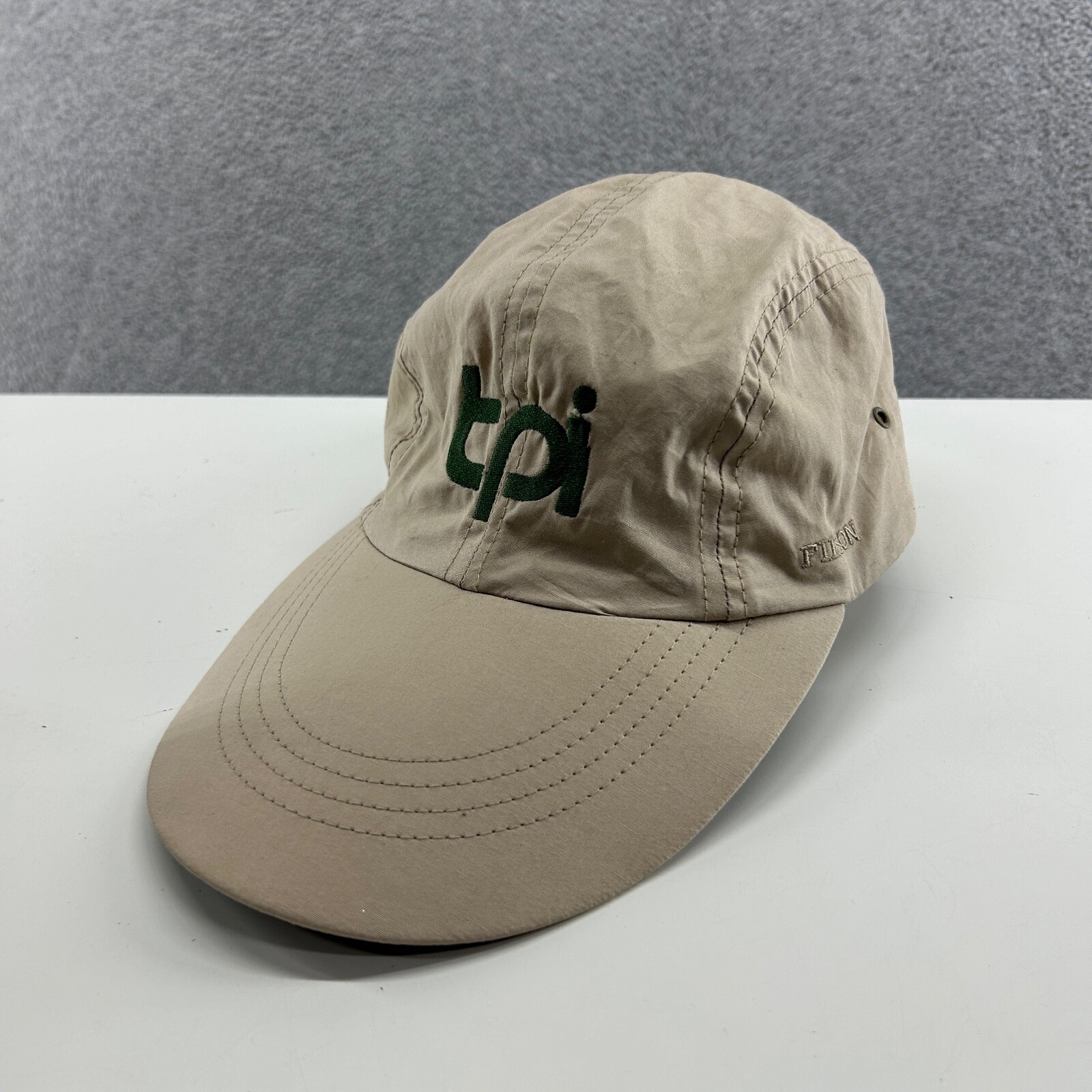 Filson Long Bill Hat Beige Fishing Logo Beige Adjusta… - Gem