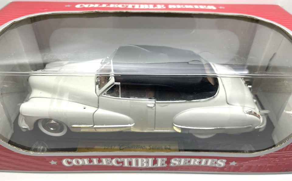 Anson - White 1947 Cadillac Series 62 - 1:18 Scale | eBay