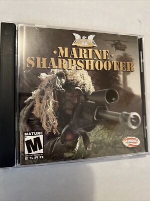 Marine Sharpshooter PC Game CD Rom 2003 Read Below | eBay
