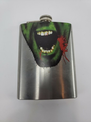 Zombie Stainless Steel 8 Oz. Flask Halloween Funny | eBay