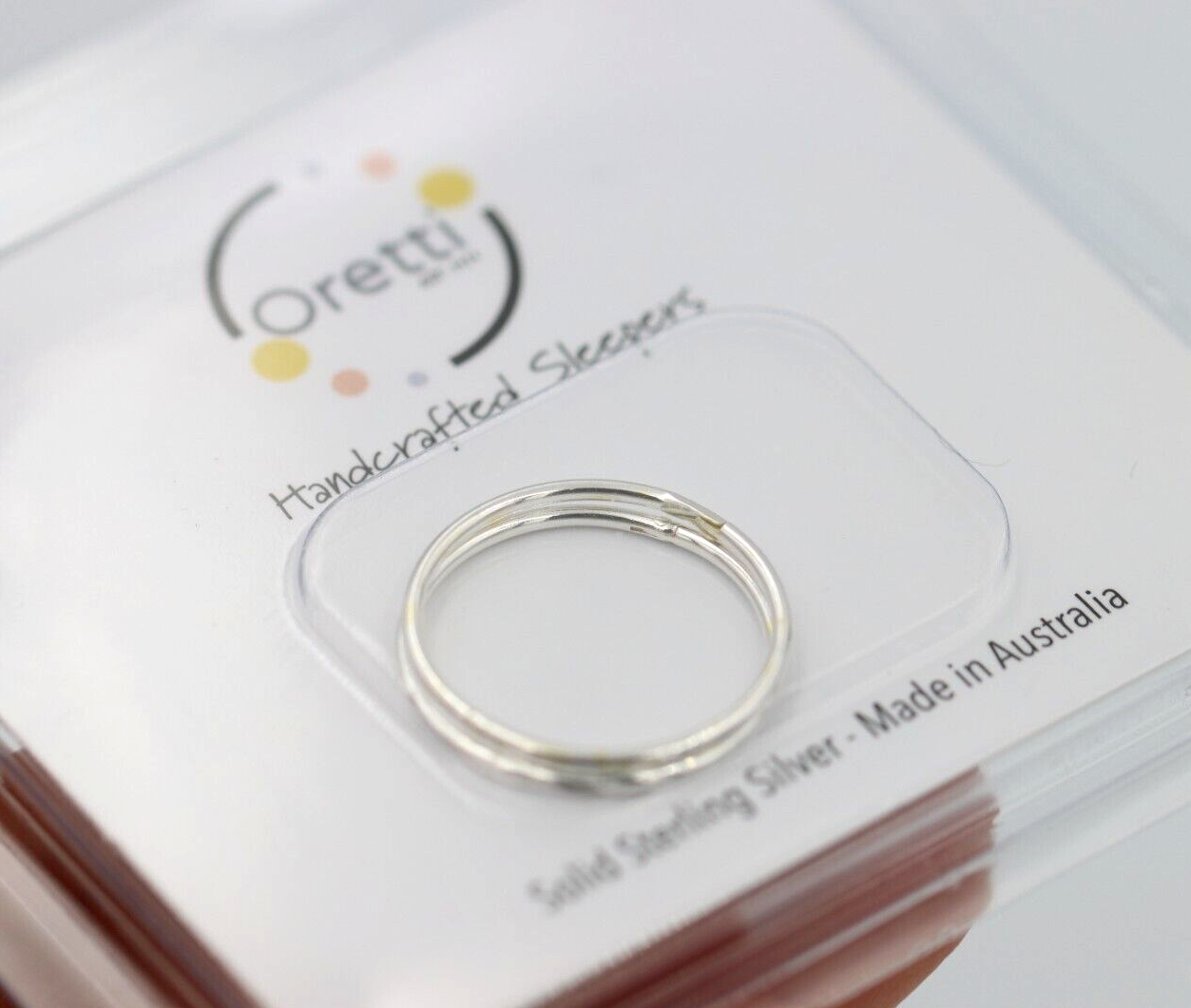 NEW Large Sterling Silver Sleepers Hinged Earrings 18mm | eBay