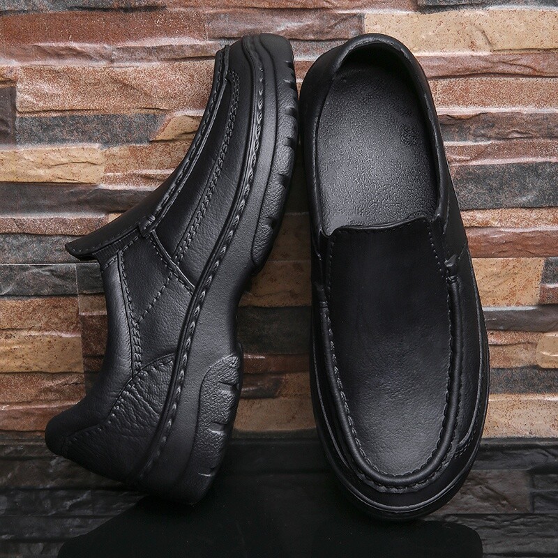 Men's Shoes Kitchen Chef Shoes Rubber Comfortable Waterproof Non-slip ...