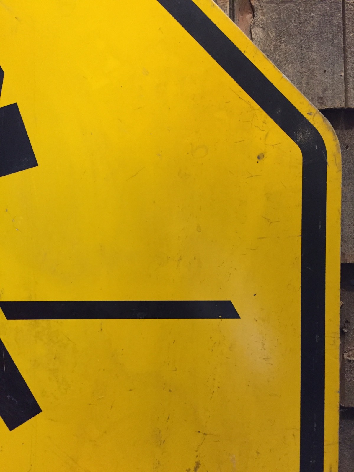 Old Vintage School Pedestrian Crosswalk Retired Reflective Sign Man ...