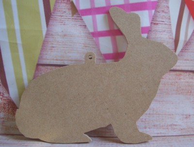 Rabbit MDF Craft Blank Craft shape Varied Sizes Pack of 5 | eBay UK