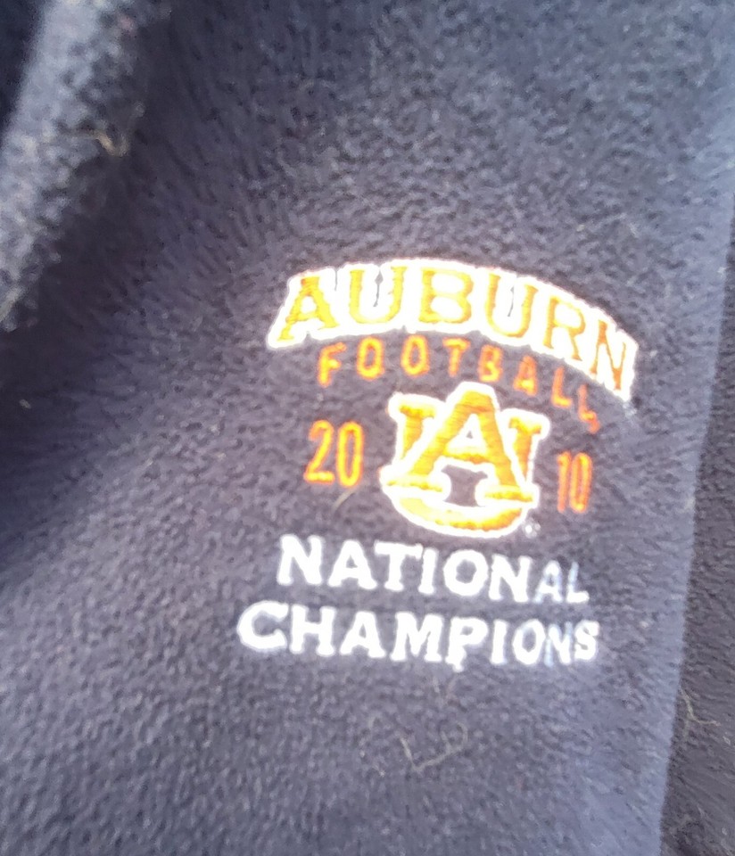 Auburn university tigers under armour half zip jacket XL great shape ...
