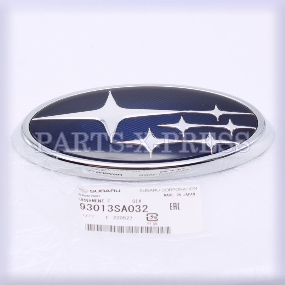 NEW GENUINE SUBARU FRONT STAR GRILLE EMBLEM BADGE IMPREZA LEGACY WRX ...