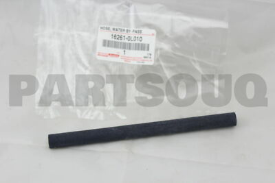 162610L010 Genuine Toyota HOSE, WATER BY-PASS 16261-0L010 | eBay