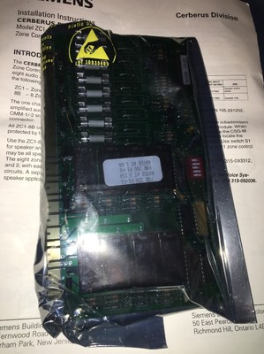 Fire Alarms - Zone Card