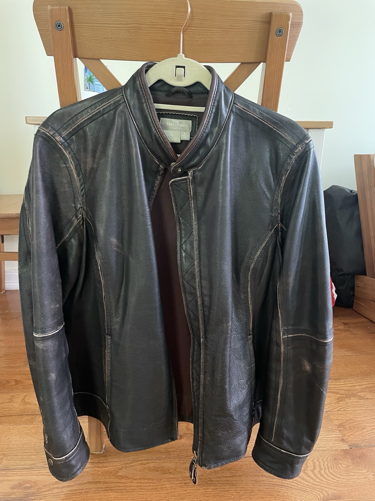 Vintage Leather Jacket - The Territory Ahead - Gem