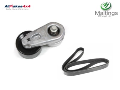 2.7 tdv6 alternator belt tensioner + belt disco 3/sport 2.7 pqg500250 ...