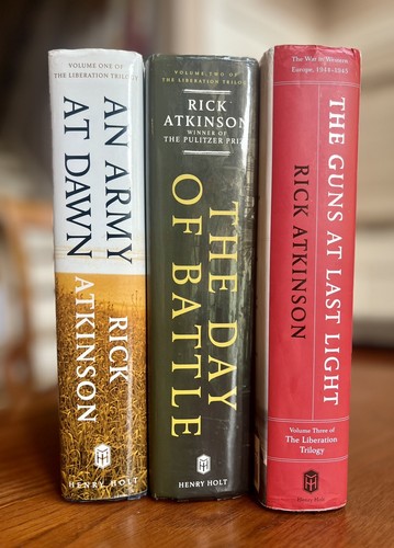 Liberation Trilogy by Rick Atkinson, Hardcovers W/DJs, Army at Dawn ...