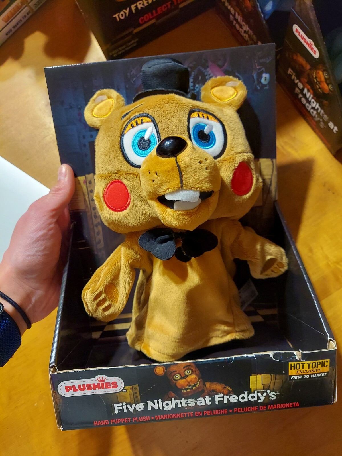 Funko Five Nights at Freddy's Plushies TOY FREDDY Hand Puppet Plush ...