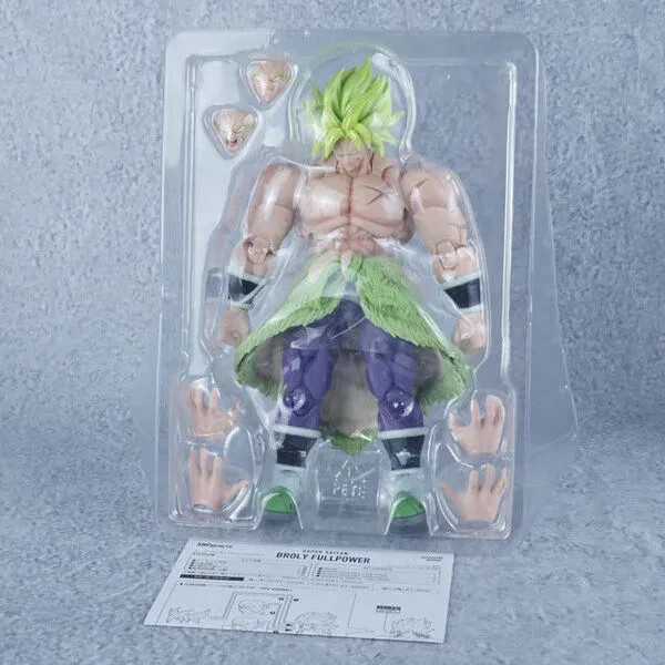 Bandai S.H. Figuarts Dragon Ball Super Saiyan Broly Full Power Action ...