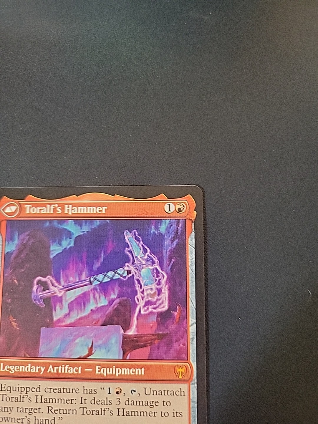 MTG Toralf, God of Fury // Toralf's Hammer Kaldheim 154/285 Regular ...