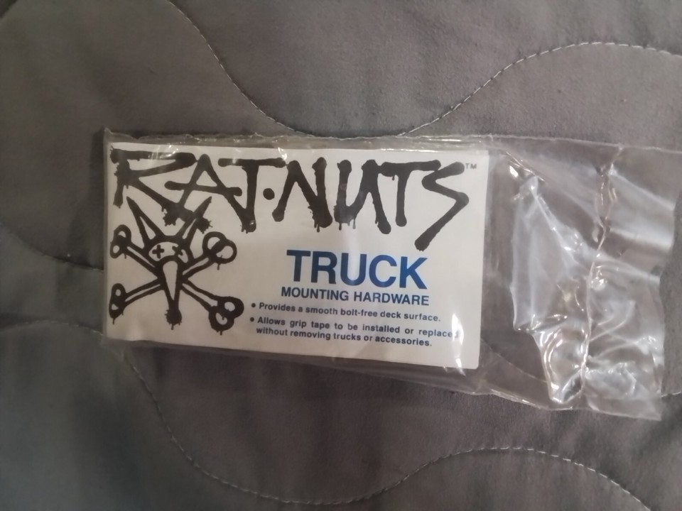 NOS Vintage Powell Peralta RAT NUTS Skateboard Truck Mounting Hardware ...