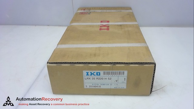 IKO LRX 35 R220 H S2/f Linear Roller Way 35mm Rolling Guide #257440 for ...