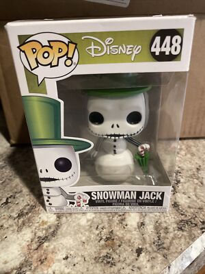 Funko Pop! Disney Nightmare Before Christmas Snowman Jack Skellington ...