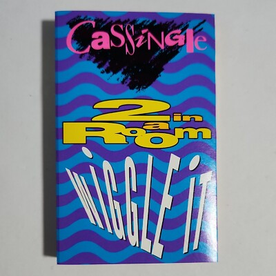 2 IN A ROOM - 'Wiggle It' Cassingle Cassette Tape Single 1991 AUST ...