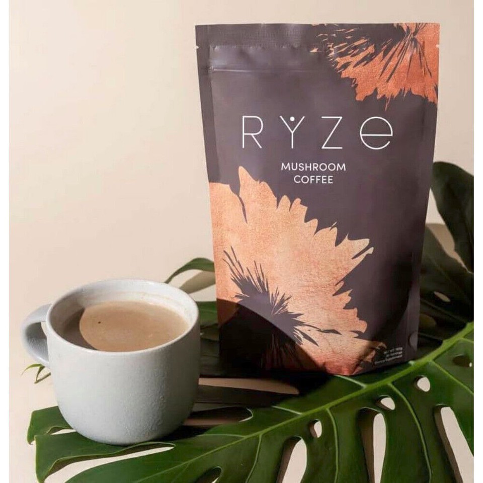 RYZE Mushroom Coffee 180g + RYZE Mushroom Matcha180g Coffee~Gift spoon ...