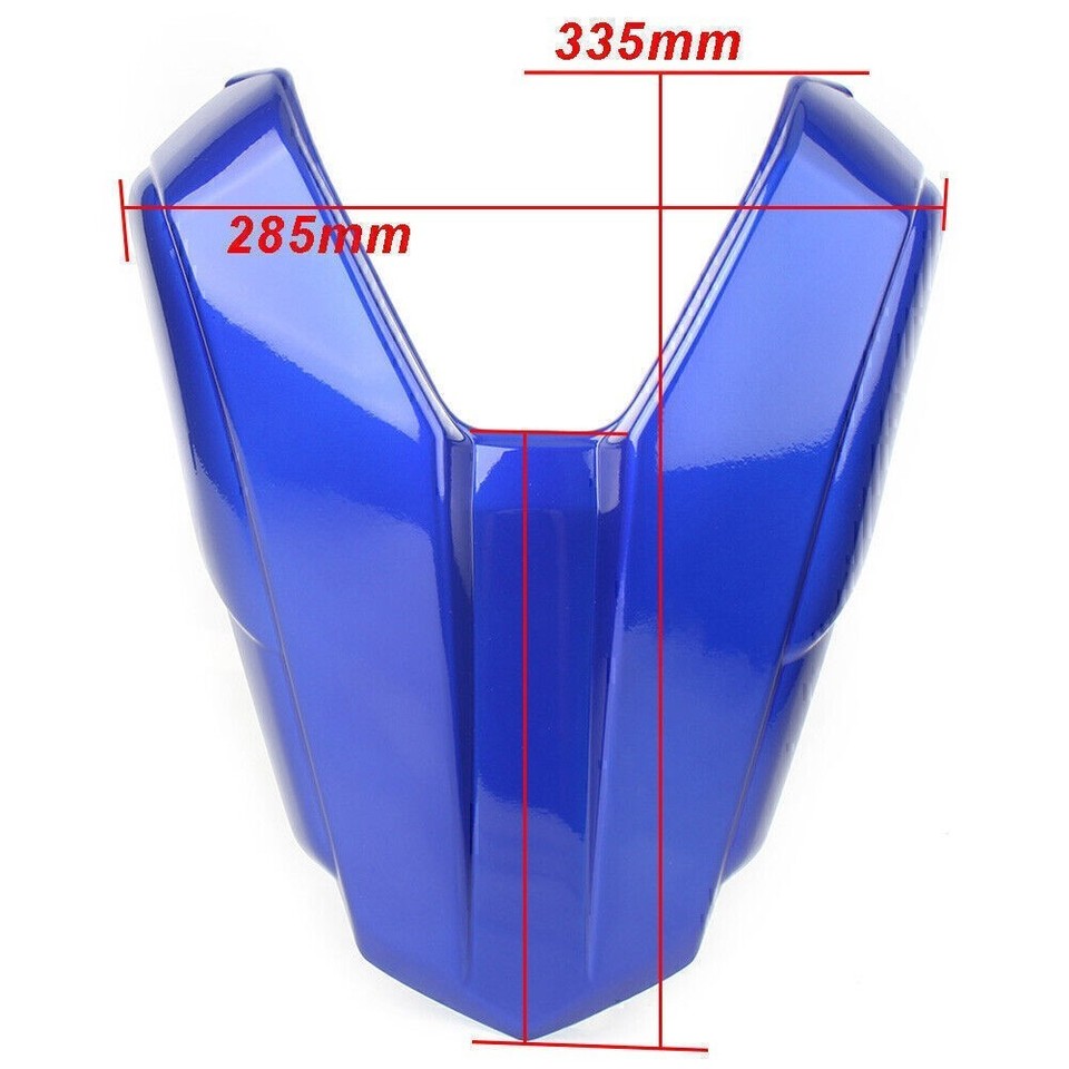 Silver Rear Pillion Passenger Seat Cover Cowl Fit Honda CB500F/CBR500R ...