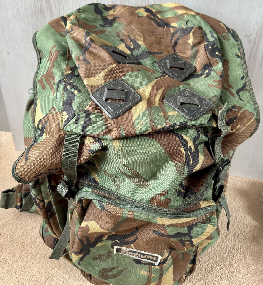 Regatta Vintage Camouflage Rucksack Bergen Backpack Army Military Style ...