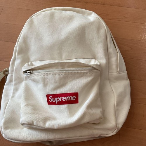 Supreme White Backpack Front Pocket | eBay
