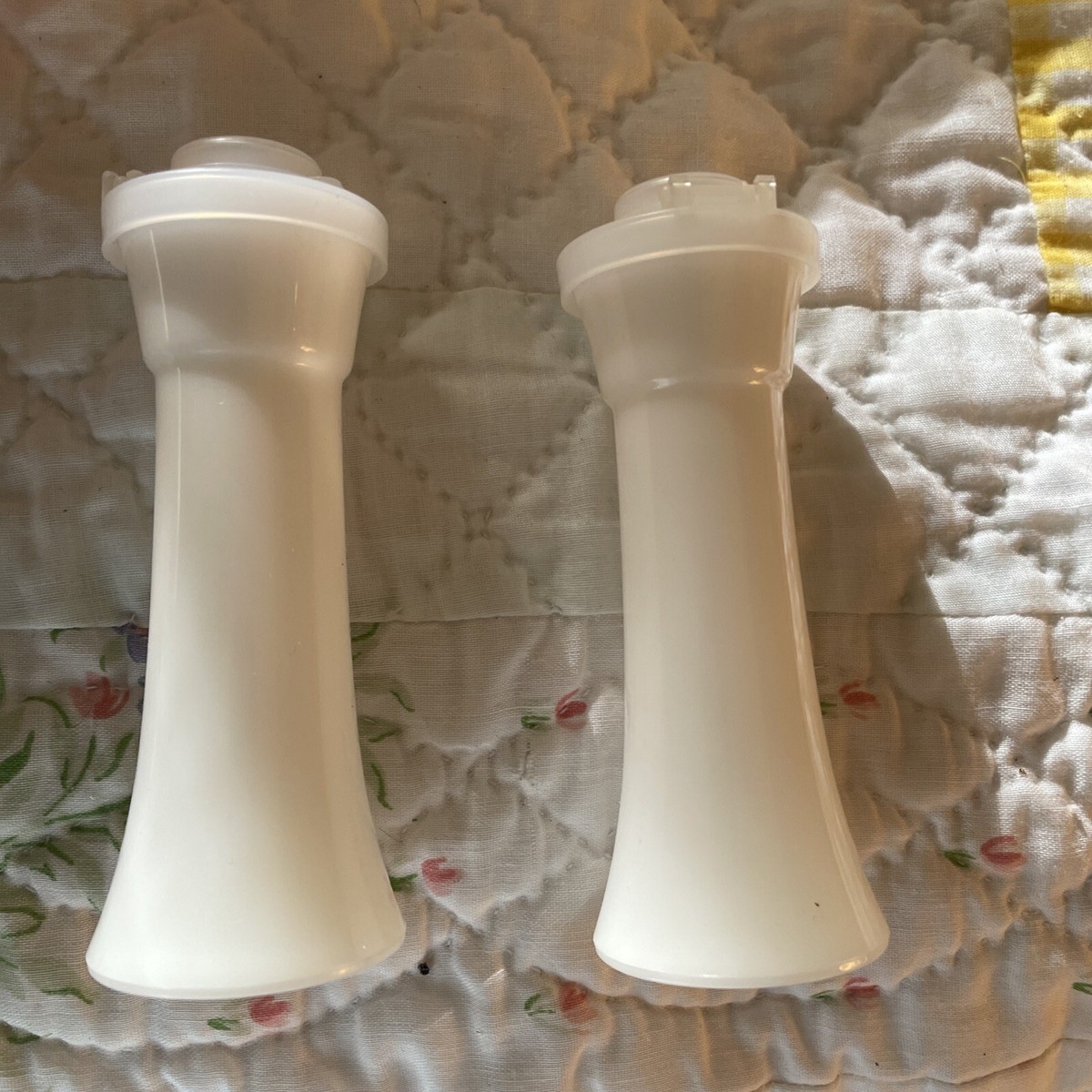 Hourglass Salt And Pepper Shakers New Tupperware Hourglass Salt