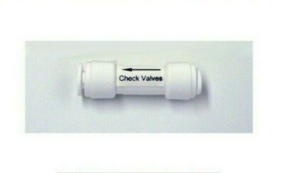 RO Check Valve straight 2 piece | eBay