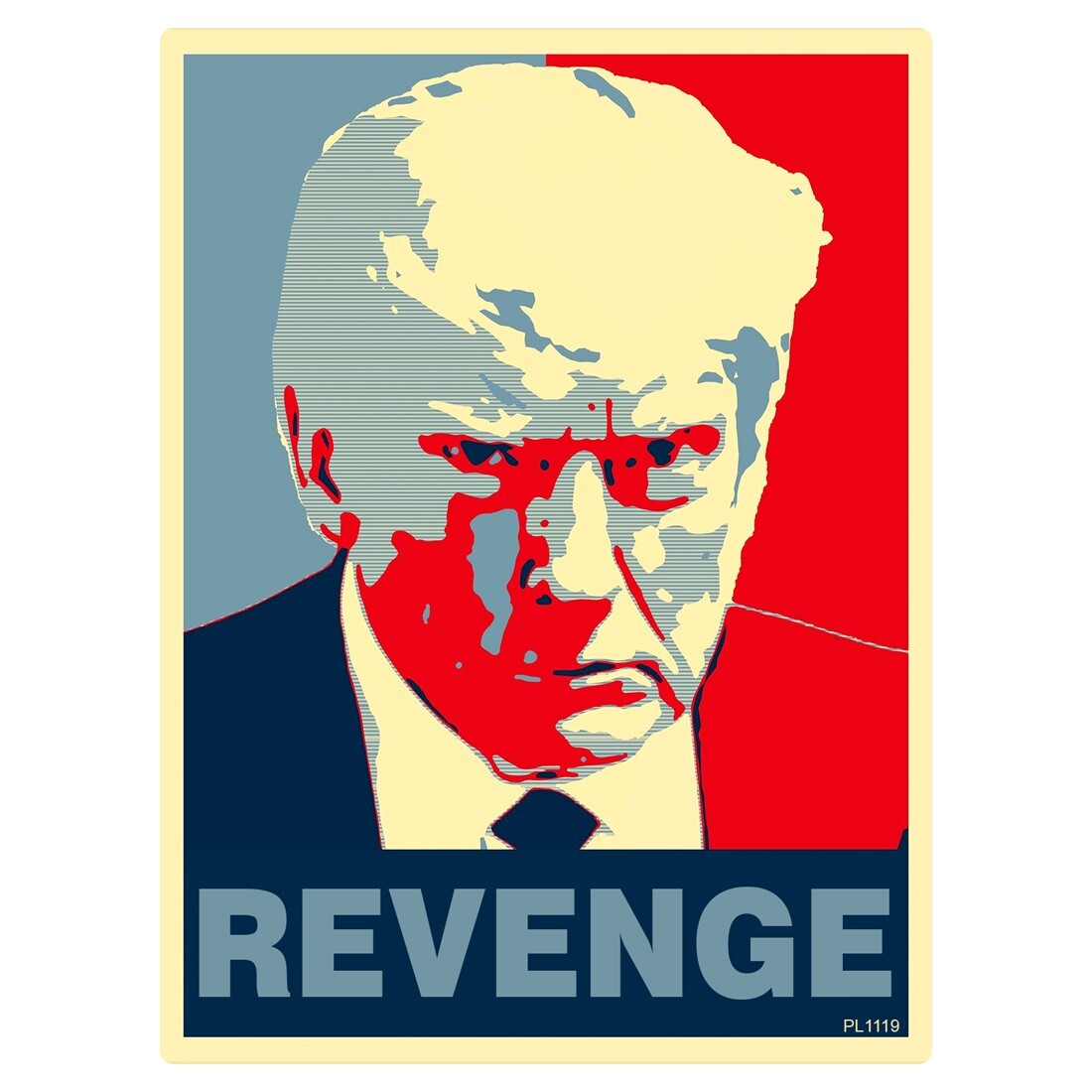 Trump Mug Shot Revenge Sticker - Inmate 2024 President Car vinyl Decal ...