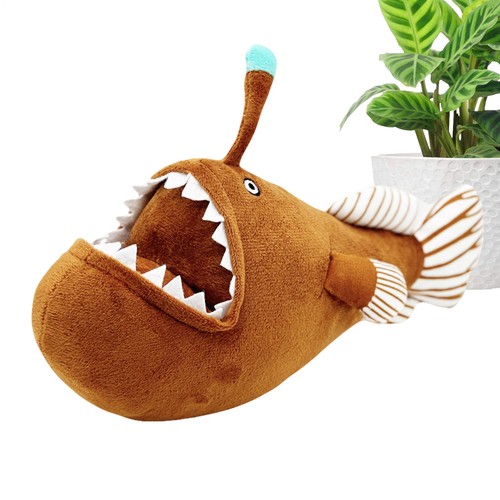 Lantern Fish Plush Toy Stuffed Anglerfish Ocean Animal Doll Children | eBay