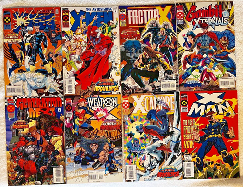X-Men Deluxe March 1995 8 #1 issues Age of Apocalypse Begins Now Gambit ...