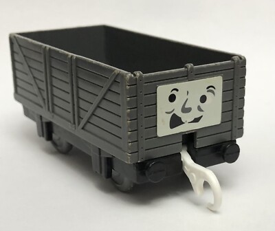 2002 Thomas Trackmaster Stressed Face Troublesome Truck Train Tender ...