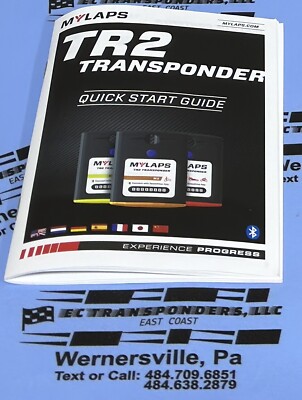 MYLAPS TR2 TRANSPONDER QUICK START GUIDE | eBay