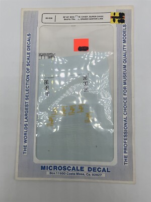 SF 40' & 50' Box Cars - DF White - Tex. Chief, SF Chief, Ship & Travel ...