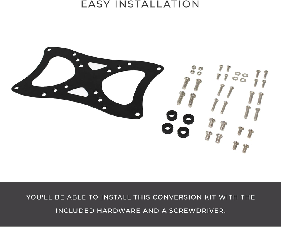 VESA Mount Adapter Plate for 200 X 100 Mm VESA Patterns, Conversion Kit ...