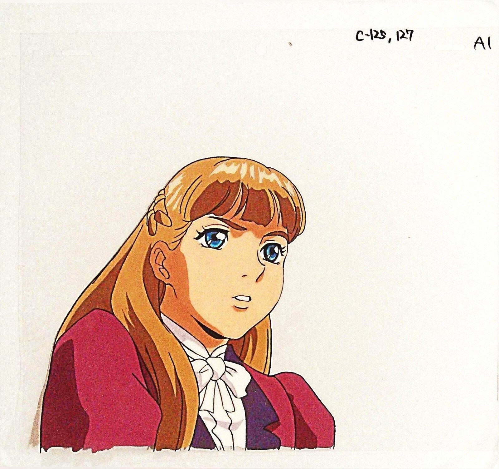 GUNDAM WING RELENA PEACECRAFT ANIME PRODUCTION CEL 19 | eBay