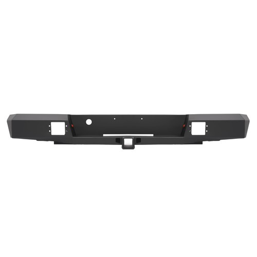 Black Steel Rear Step Bumper Assembly for Chevy Colorado & GMC Canyon ...