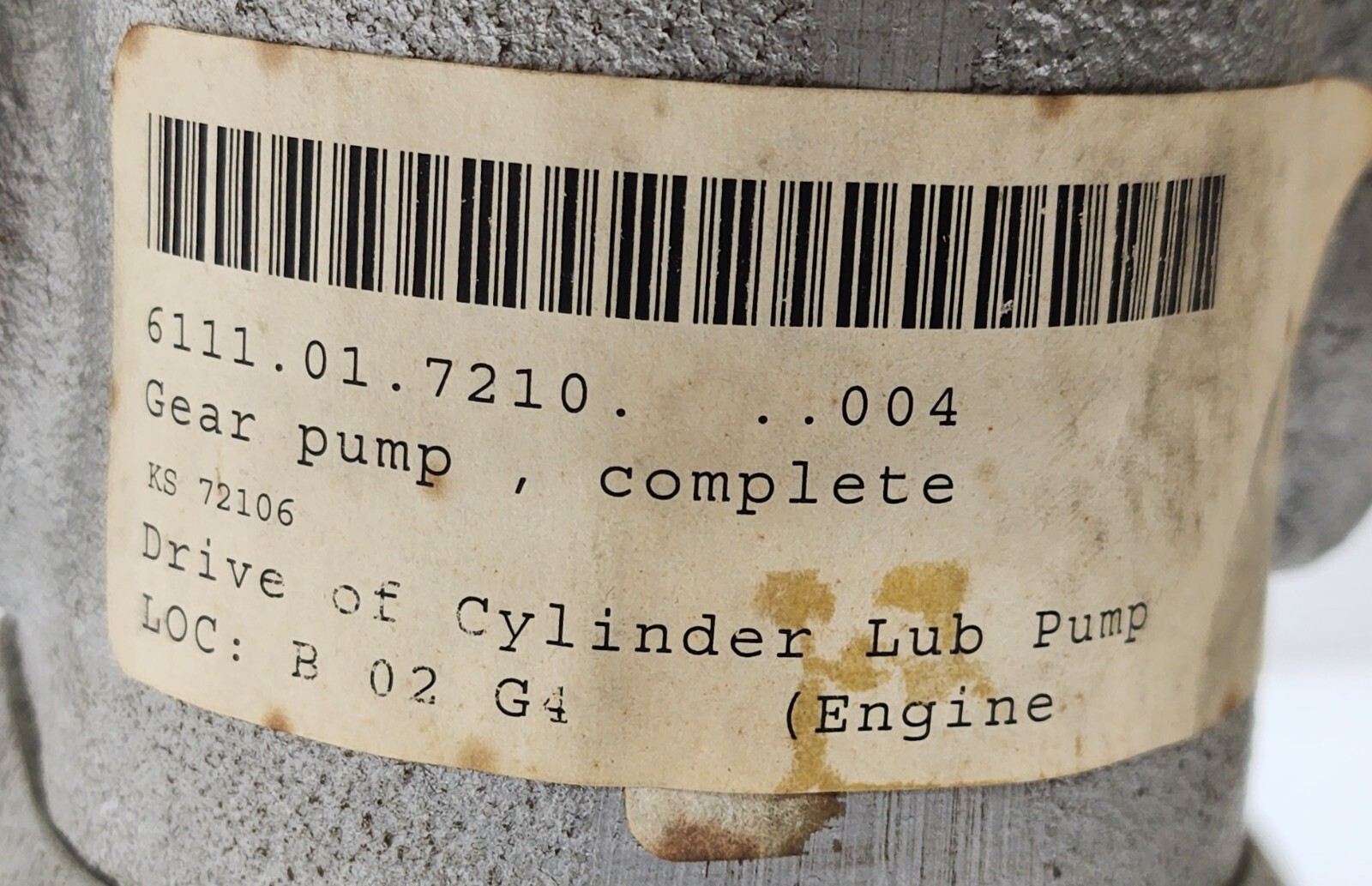 MAAG HYDROLUB GEAR PUMP TYPE NNP 36/28 U | eBay