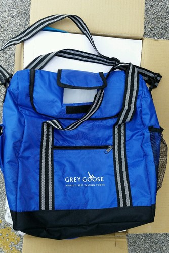 3 Brand new Grey Goose Collection branded cooler bags for golf or ...